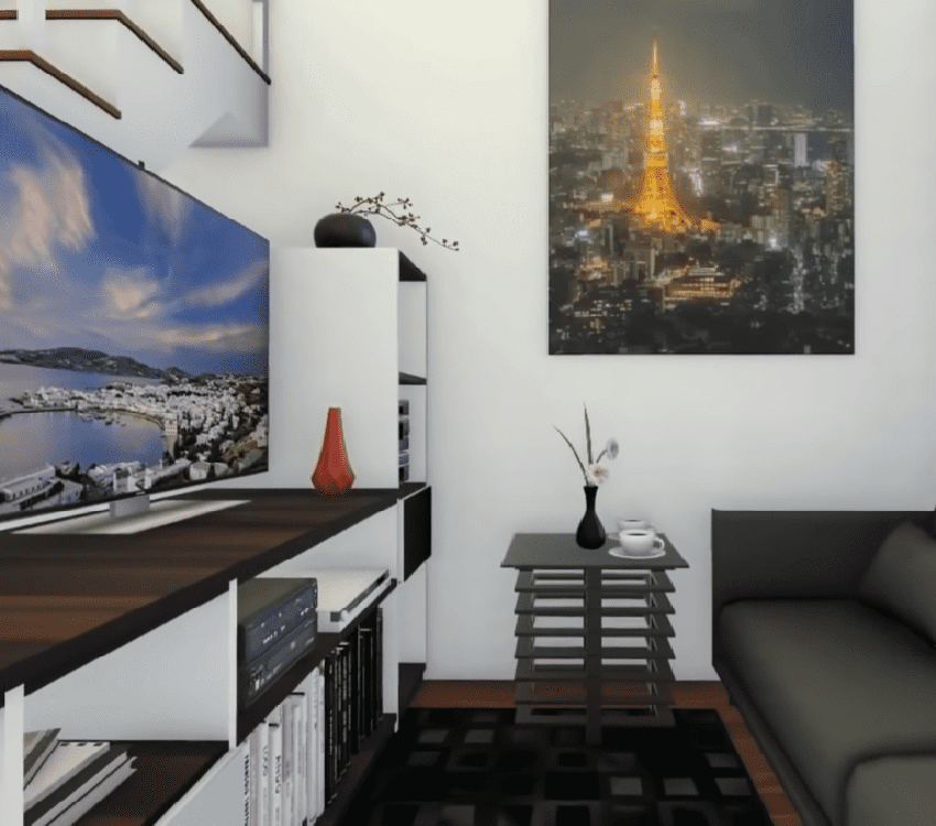 25 Square Meters Sweet Modern Tiny House - Tiny House Universe