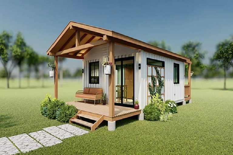 20 Foot Container House Design - Tiny House Universe