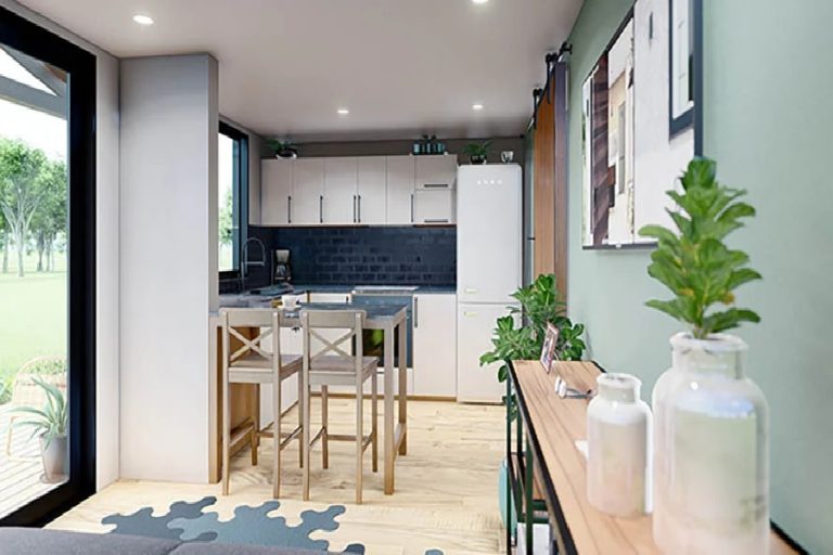 20 Foot Container House Design - Tiny House Universe