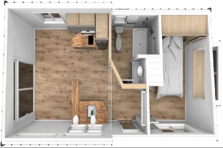 30m2 Cute Mobile Tiny House Vesta Model - Tiny House Universe