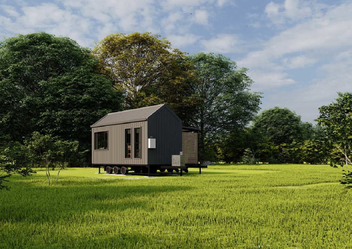 Cozy 15 Sqm Panoramic Tiny Moving Cabin - Tiny House Universe
