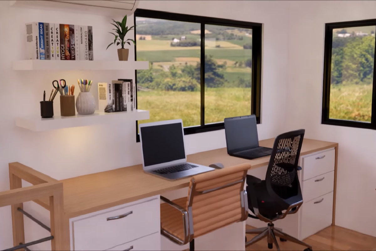 4x6m Loft Type Small House Design Idea - Tiny House Universe