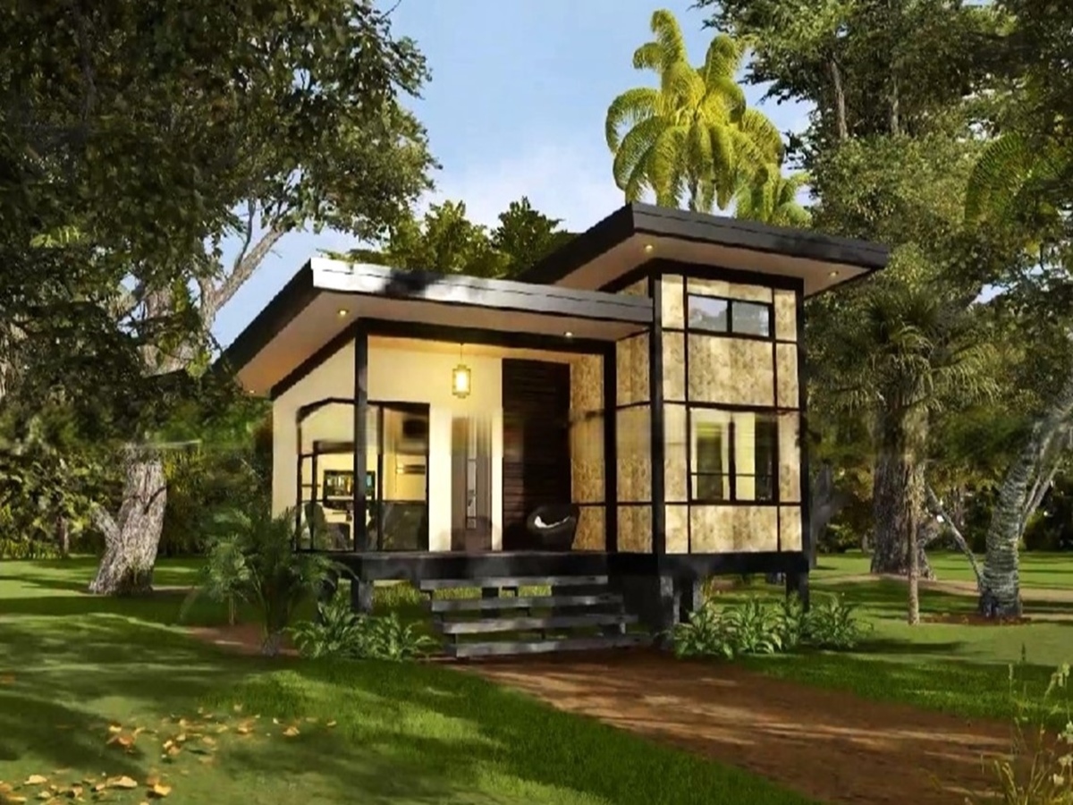 Penthouse Small Amakan House Model - Tiny House Universe