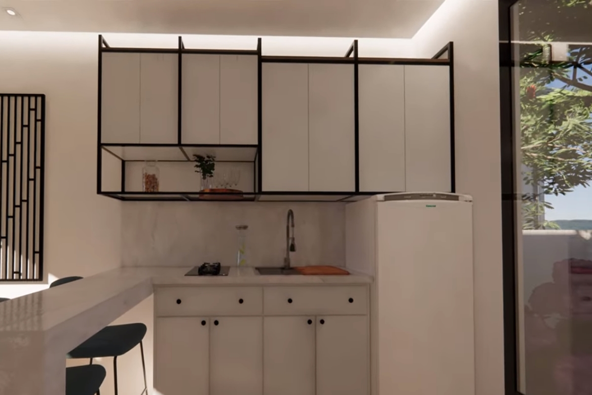 25m2 Small House Project Minimalist Design Approach - Tiny House Universe