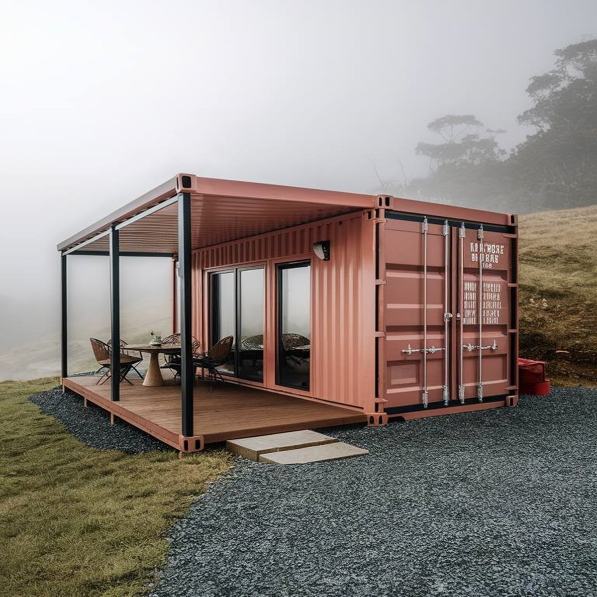 Build Low Cost Small Container House - Tiny House Universe