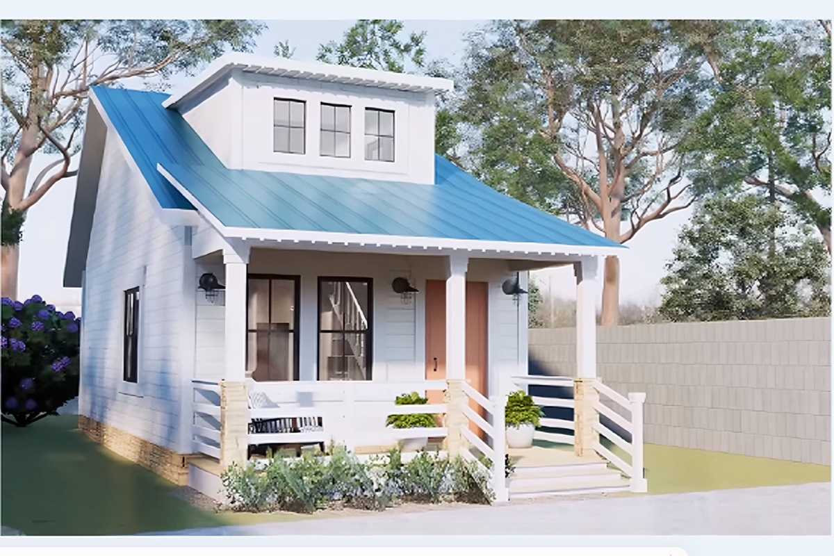 Simple Small House Plan 5x10m (16x33ft) - Tiny House Universe