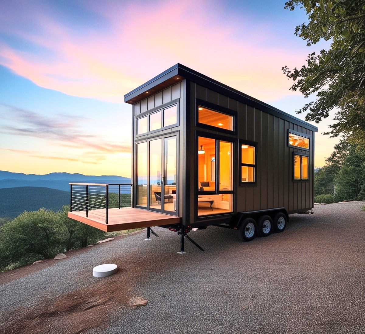 10 Square Meter Mobile Giant Tiny Houses - Tiny House Universe